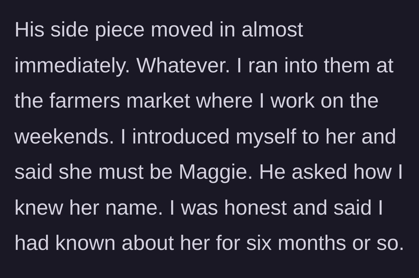 The Pragmatic Tactician Who Financed Her Escape On Her Cheating Partner ...